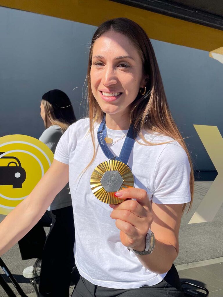 Benvenuta Giulia, campionessa olimpica scherma - Autronica